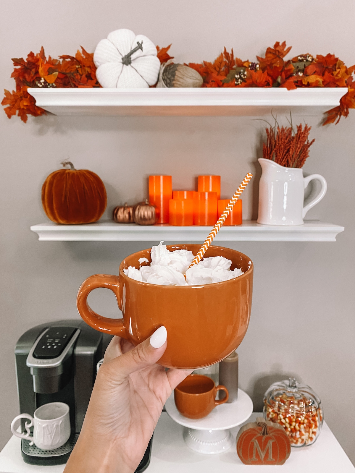 FALL AND HALLOWEEN COFFEE BAR INSPO - Vogue for Breakfast
